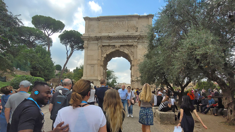 Mat- & sykkeltur i Roma