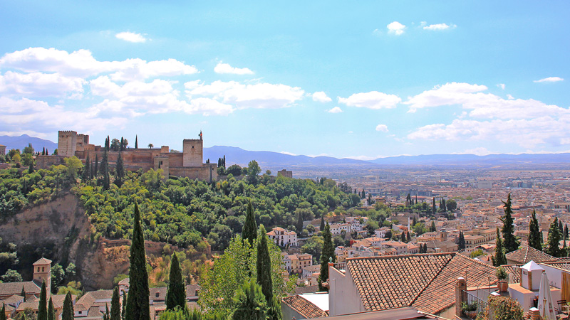 Granada - Cordoba - Sevilla sykkeltur på egen hånd