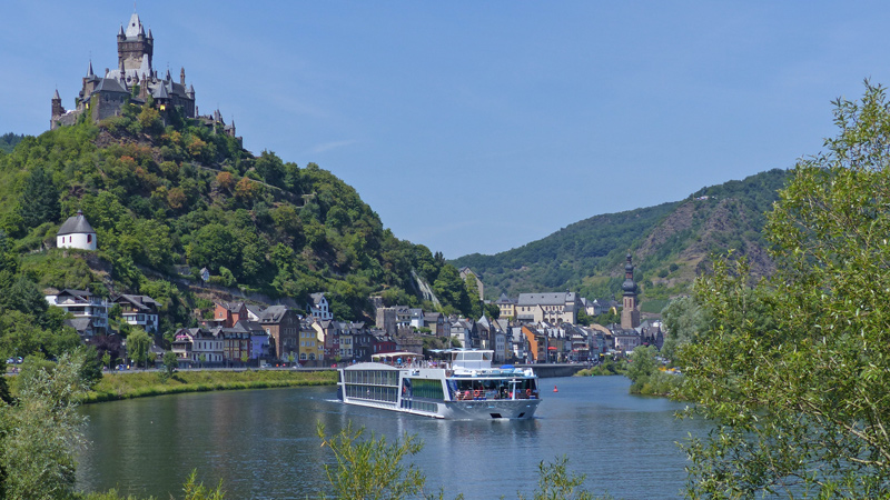 Moseldalen fra Luxemburg på sykkel